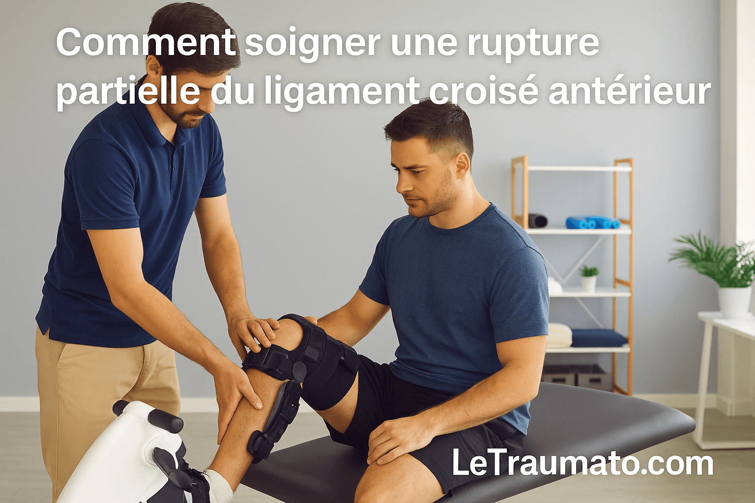 Comment soigner une rupture partielle du ligament croisé antérieur ...
