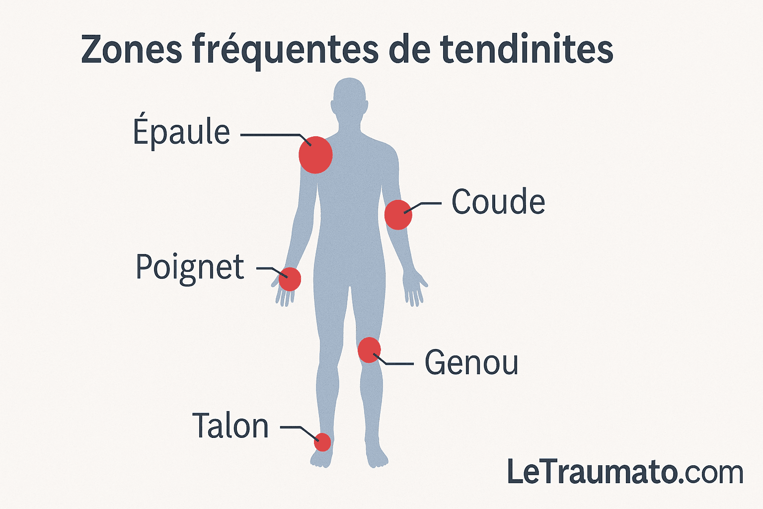 Tendinite : 7 symptômes qui doivent vous alerter - Le Traumato