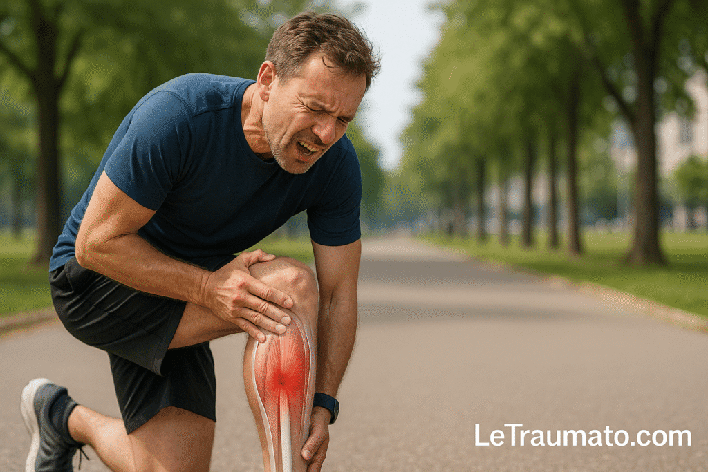 Déchirure musculaire du mollet - Le Traumato
