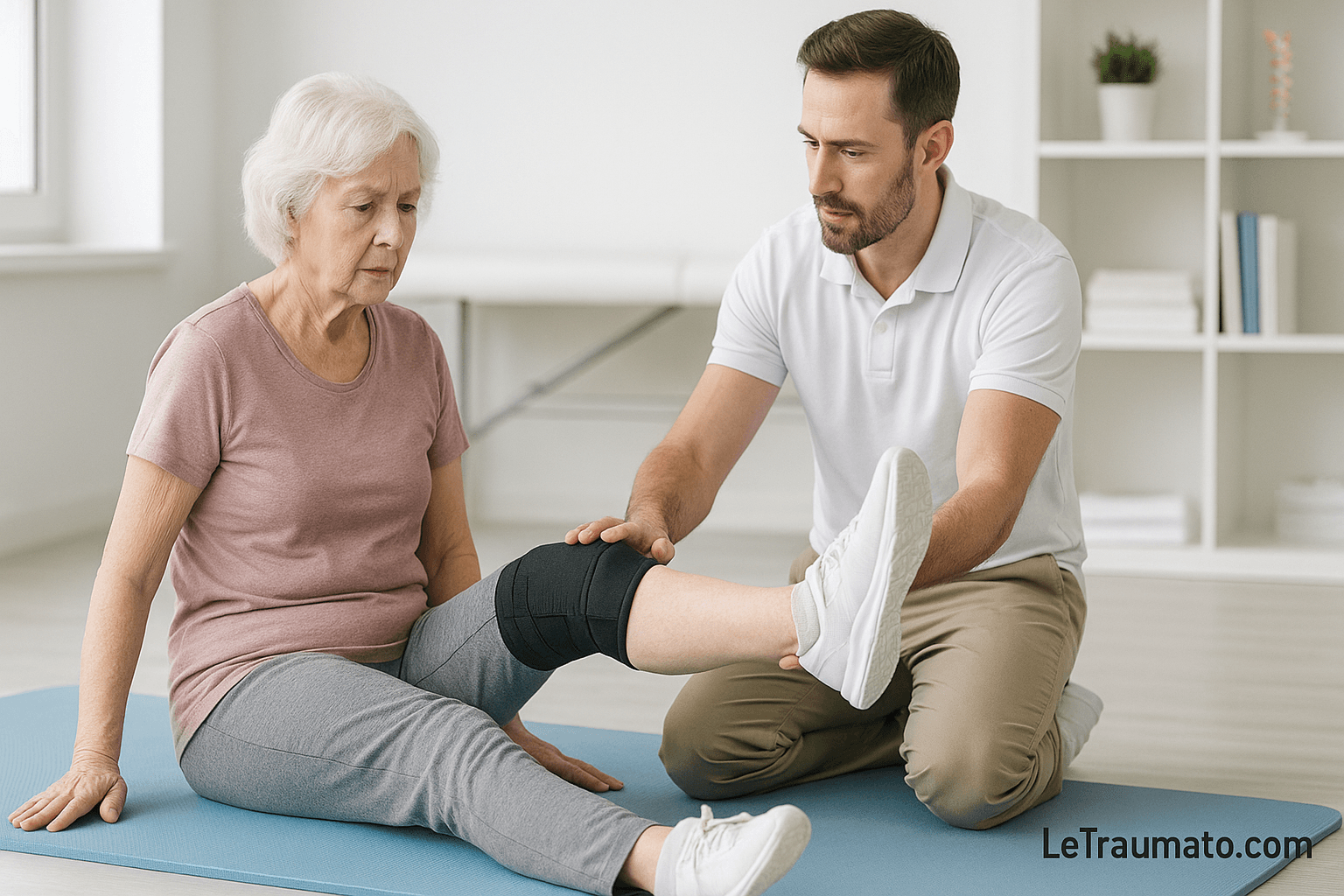 Bursite du genou : Symptômes, causes et traitements - Le Traumato