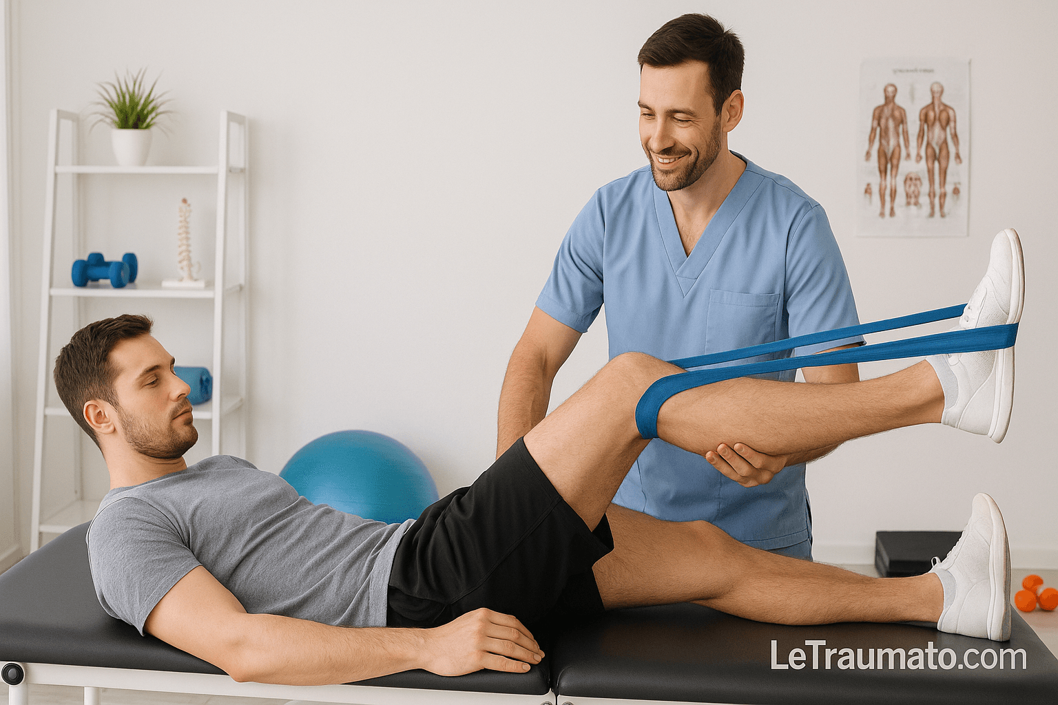 Temps de guérison d’une déchirure musculaire - Le Traumato