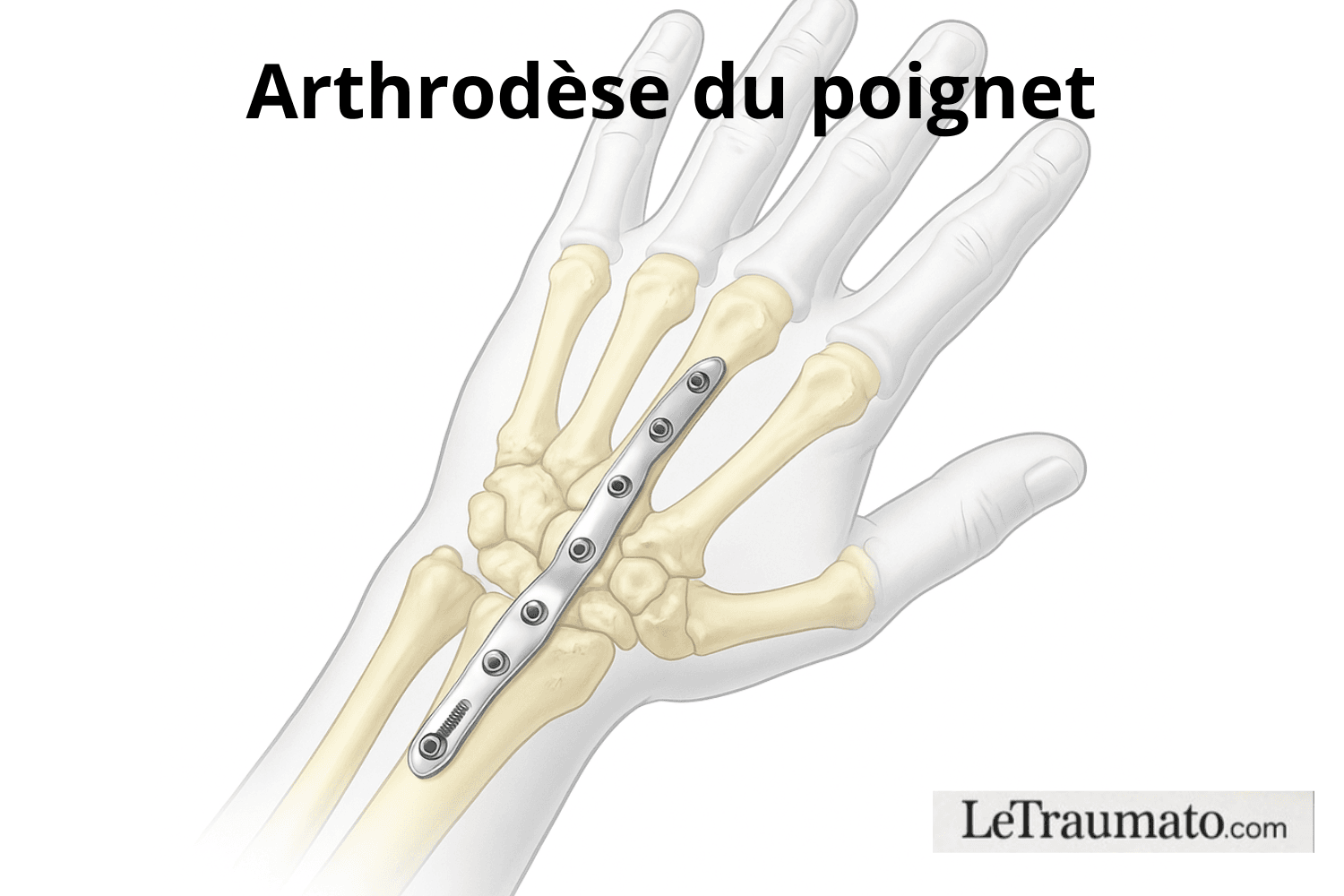 Arthrodèse du Poignet : [Les 5 Points Essentiels à Connaître] - Le Traumato
