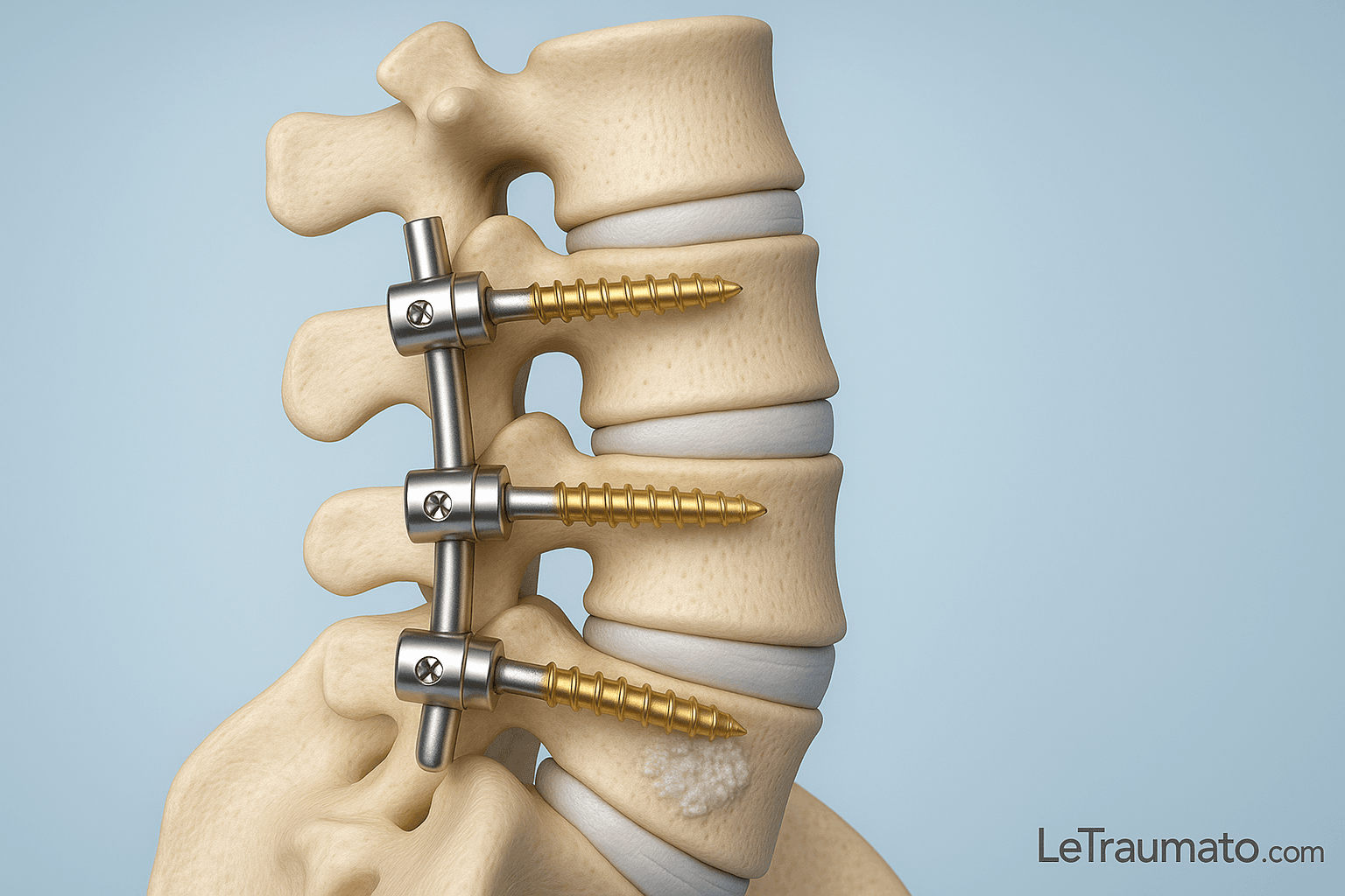Arthrodèse lombaire (fusion vertébrale) : déroulement, indications et ...