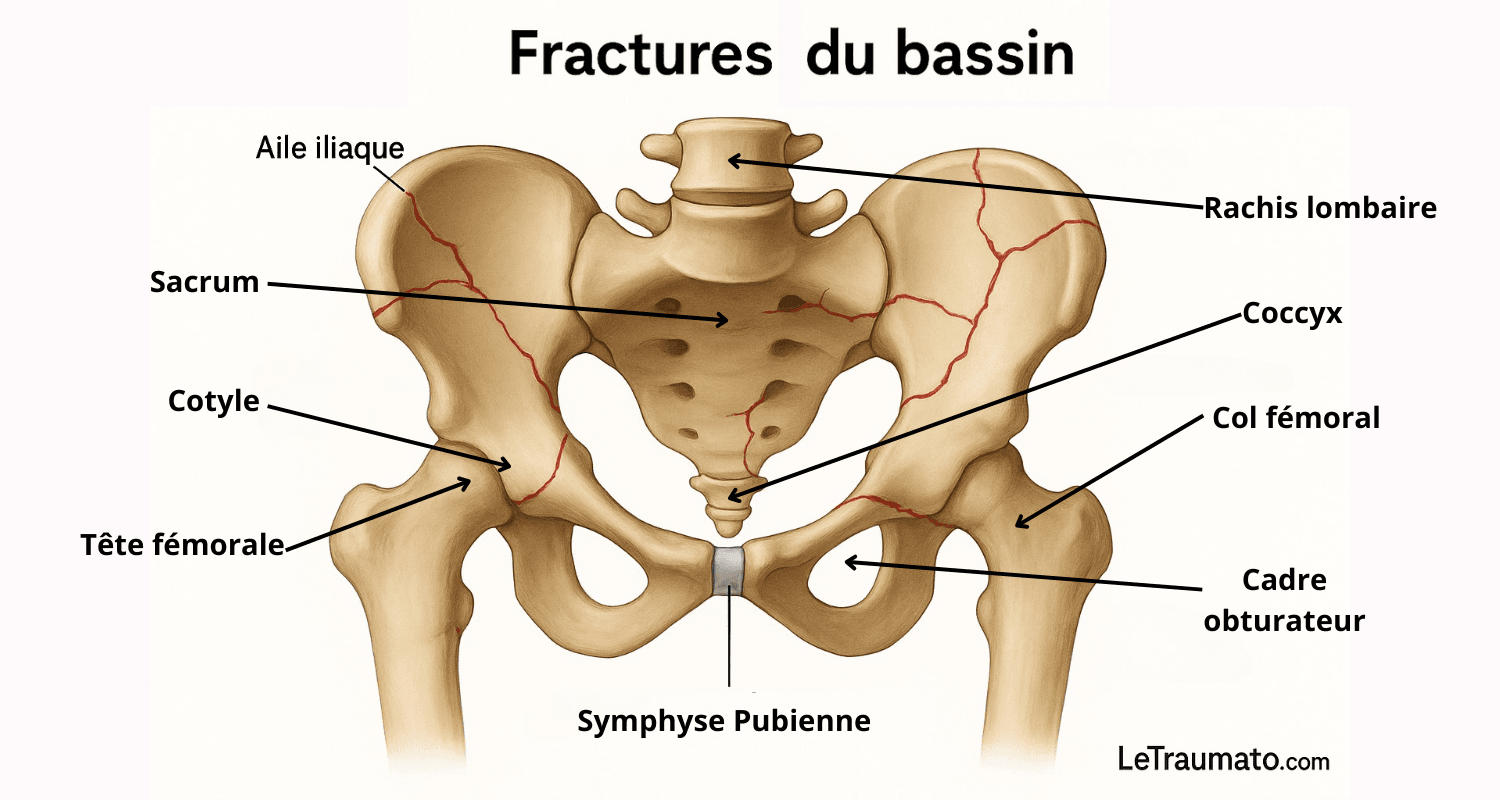 Temps de guérison d'une Fracture du bassin - Le Traumato
